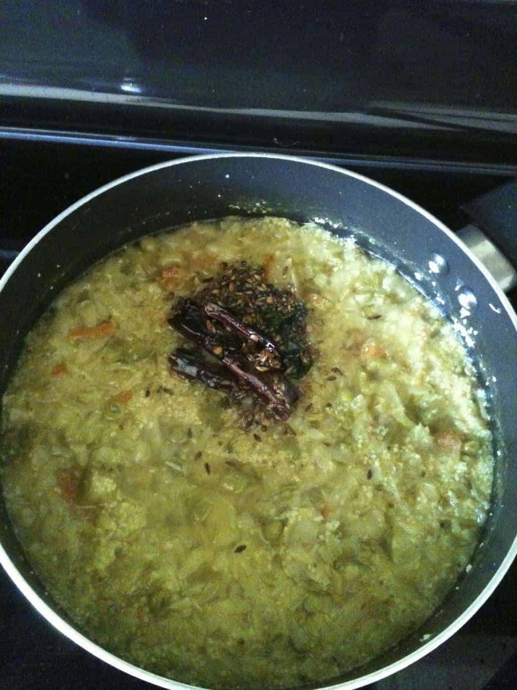 Healthy Green Cabbage Kootu Recipe | Pepper On Pizza