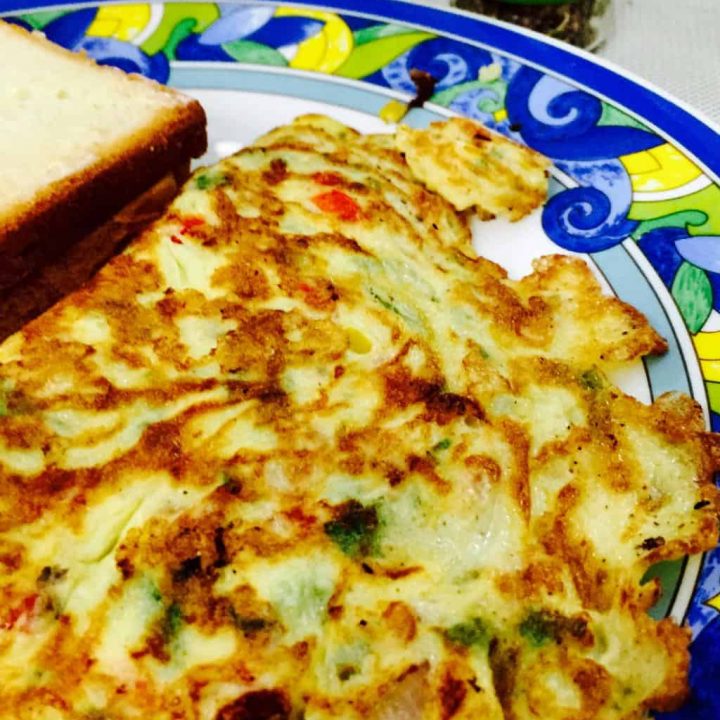 Herby cheesey omelette Recipe | Pepper On Pizza