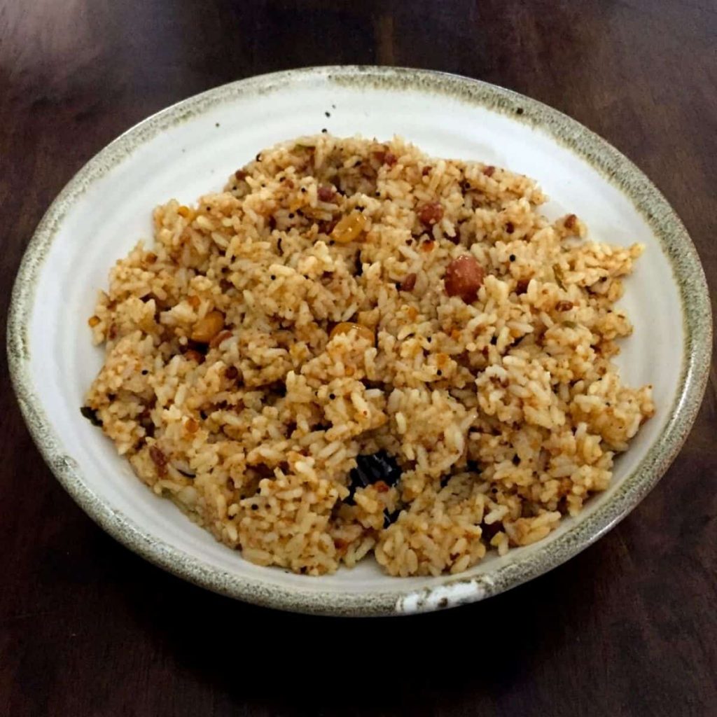 Puliyodharai: Tamarind Rice from Pulikachal Recipe | Pepper On Pizza