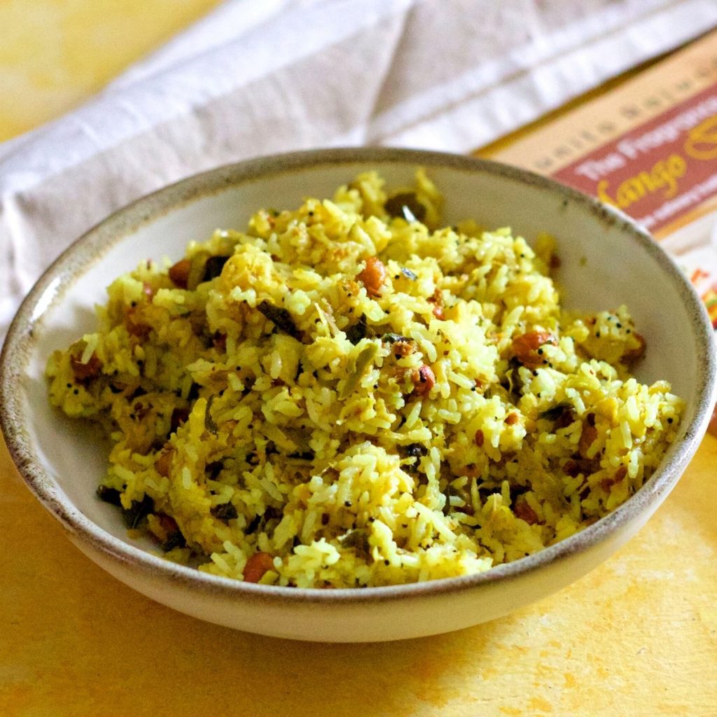 Bisi Bele Huli Anna/ Spiced Rice and Lentils - PepperOnPizza
