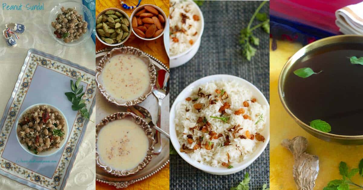 Easy Navaratri Naivedyam and Sundal Recipes - PepperOnPizza