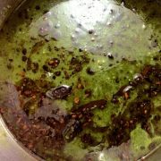 Himachali Sepu Vadi - Split Urad Dal Vadi In Spinach Gravy - PepperOnPizza