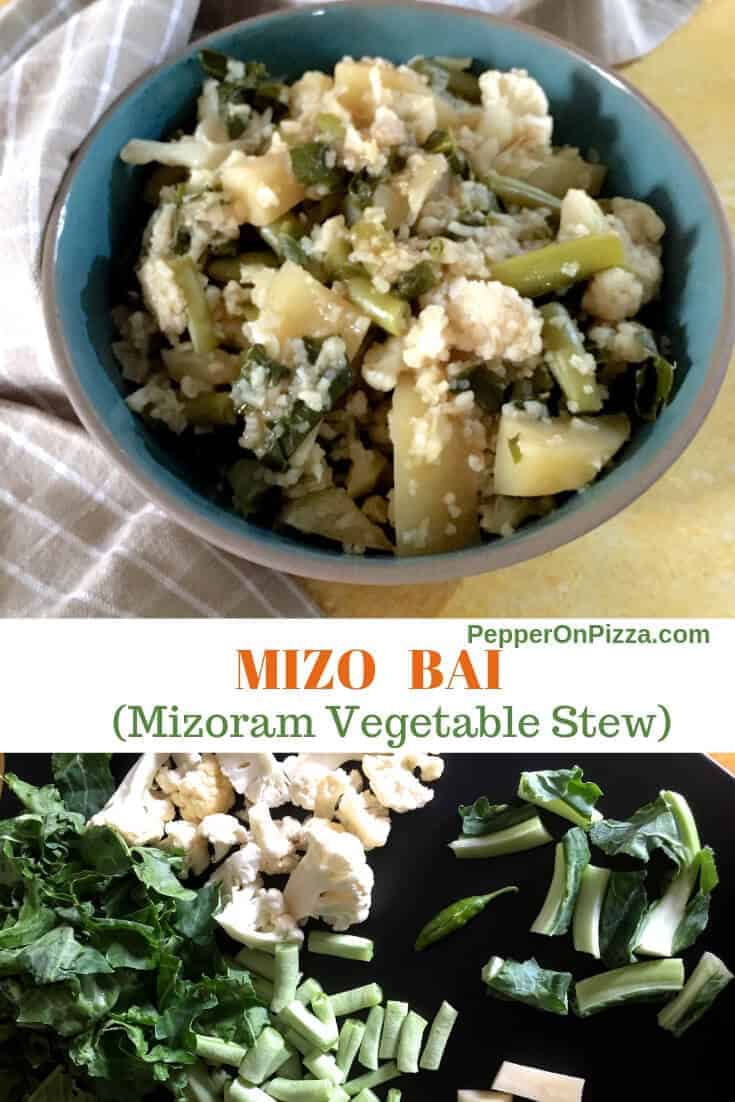 Mizo Bai / Mizoram Rice Vegetable Stew - PepperOnPizza