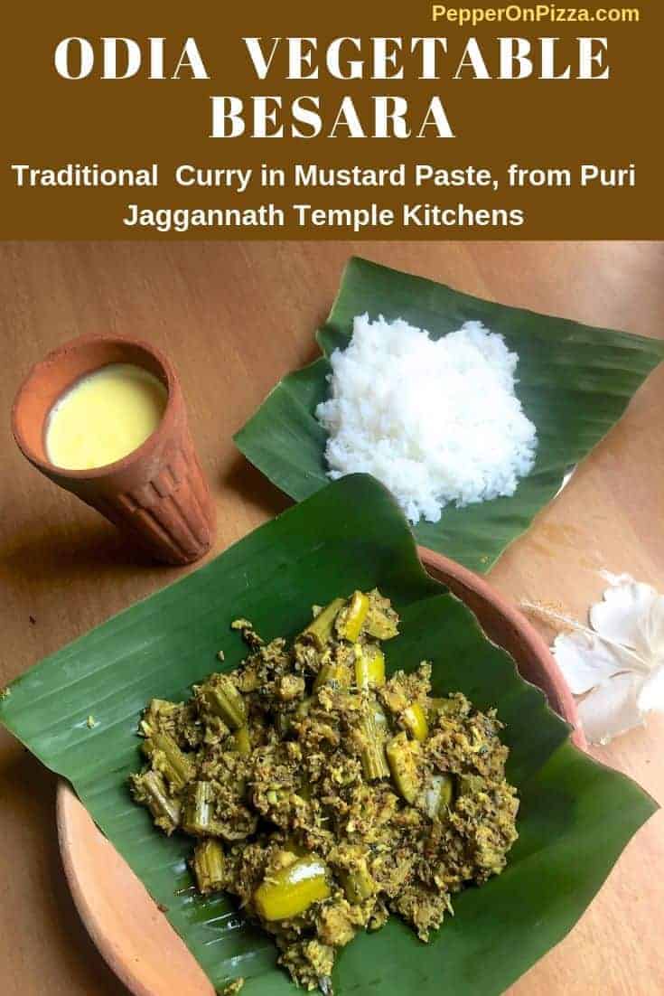 Traditional Odia Vegetable Besara in Mustard Paste - PepperOnPizza