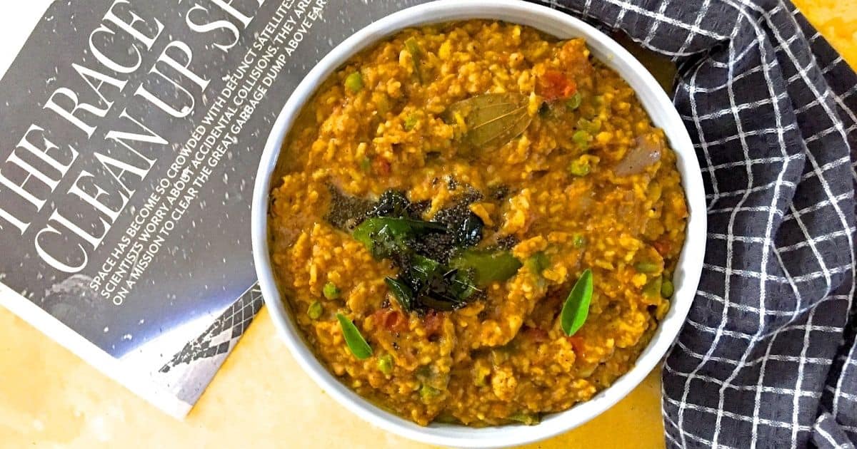 Bisi Bele Huli Anna/ Spiced Rice and Lentils - PepperOnPizza