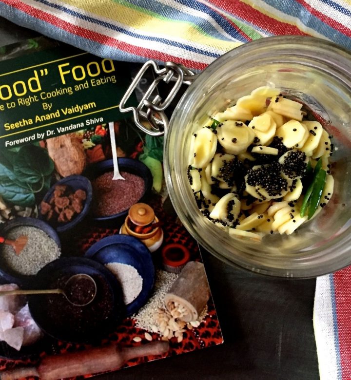 Manga Inji Pickle/ Mango Ginger/ Amba Haldi Pickle - PepperOnPizza