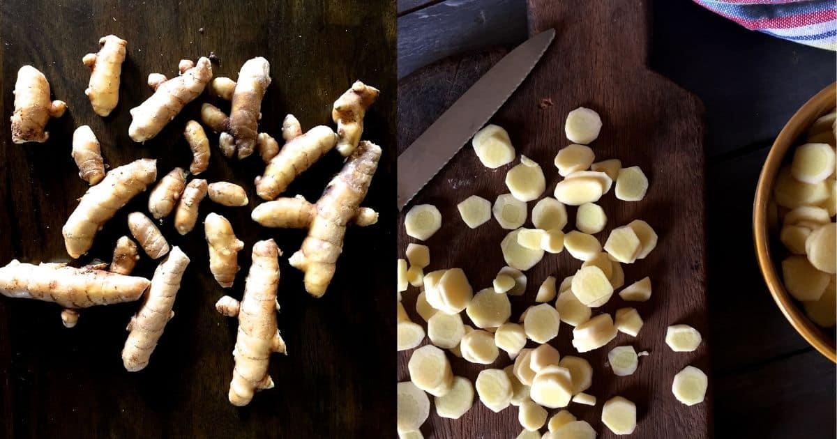 Mango Ginger/ Manga Inji/ Amba Haldi Recipes - PepperOnPizza