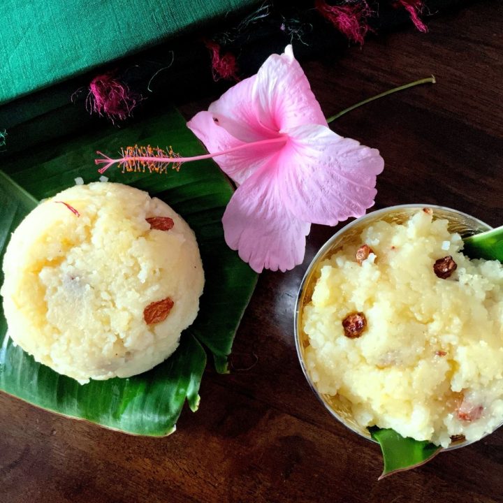 Kalkandu Sakkarai Pongal with Rock Sugar, Saffron - PepperOnPizza
